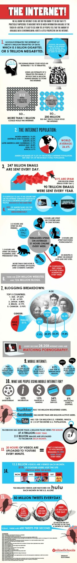 Internet Infographics - Infographic Website